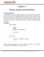 C Chapter3.pdf - Chapter 3: Message Instance and Initialization 3 ...