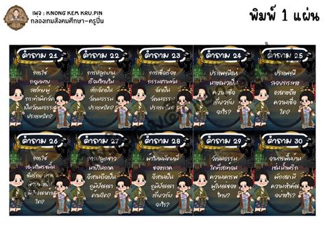 🎲บอร์ดเกมการศึกษา♟️ กล่องเกมสังคมศึกษา ครูปิ่น Facebook