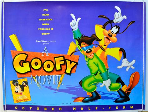 “A Goofy Movie” Original British Quad Poster - Film Poster - Movie Pos ...