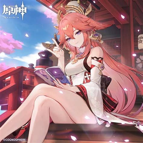 ヤダガラスso Yu On Twitter Rt Genshin7 【八重神子生誕祭】 おや、童ではないか。ちょうど八重堂の原稿