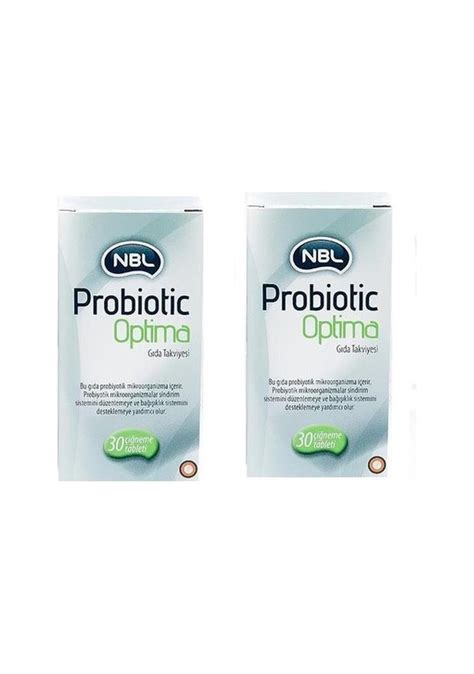 Nbl Probiotic Optima Tablet Adet Fiyatlar Ve Zellikleri