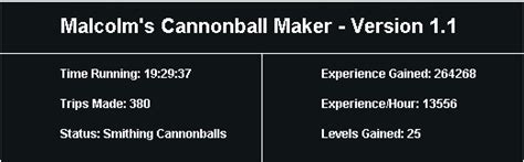 Ultimate Cannonballer Vip Scripts Osbot 2007 Osrs Botting