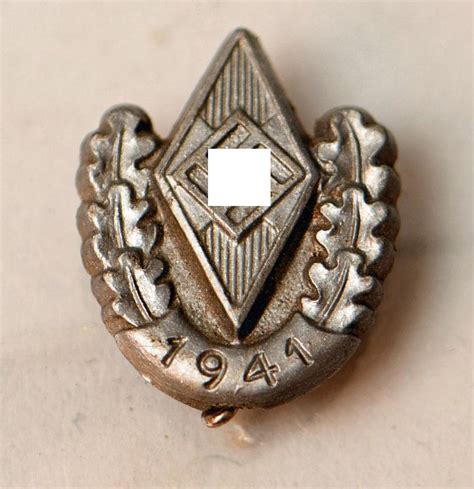 Regimentals GERMAN WWII HITLER YOUTH REICHSSPORTWETTKAMPF BADGE
