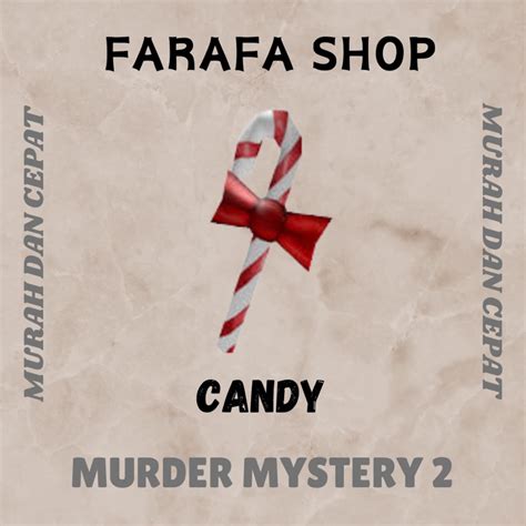 Jual Candy Mm2 Murder Mystery 2 Roblox Shopee Indonesia