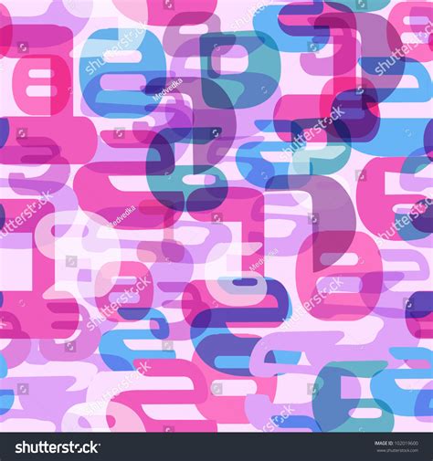 Seamless Pattern Numbers Eps 10 Stock Vector Royalty Free 102019600