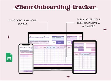 Client Onboarding Tracker Spreadsheet For Coaches Client Tracker