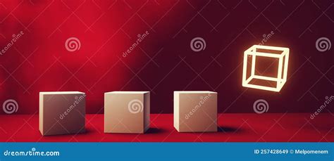Unique Cube Vector Illustration 12420162