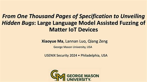 Usenix Security 24 From One Thousand Pages Of Specification To