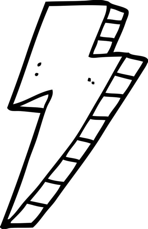 Cartoon Lightning Bolt 12352915 Vector Art At Vecteezy