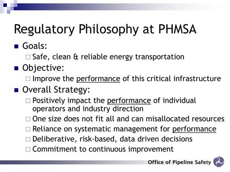 Ppt Phmsa Pipeline Safety Programs Update Powerpoint Presentation