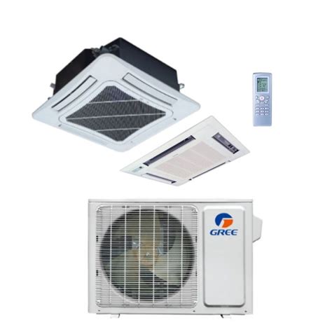 Gree Vireo Gen3 Series 24000 Btu Single Zone Ceiling Cassette Ductles