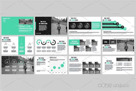 Ppt模板 Powerpoint Presentation Templates 米客设计