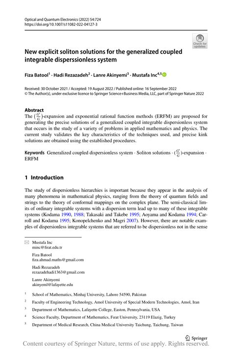 new explicit soliton solutions for the generalized coupled integrable