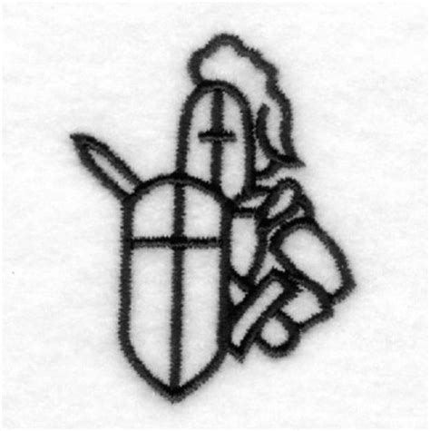 Crusader Emblem Machine Embroidery Design Embroidery Library At