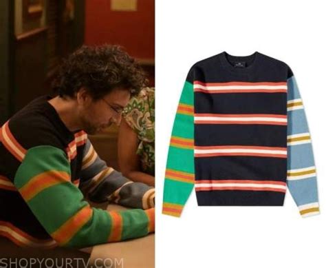 Not Dead Yet Season 1 Episode 11 Edwards Striped Sweater Shop Your Tv