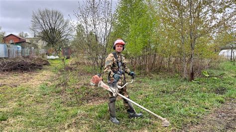 Расчистка участка от травы и деревьев с кучей мусора в Кожухово Соседи