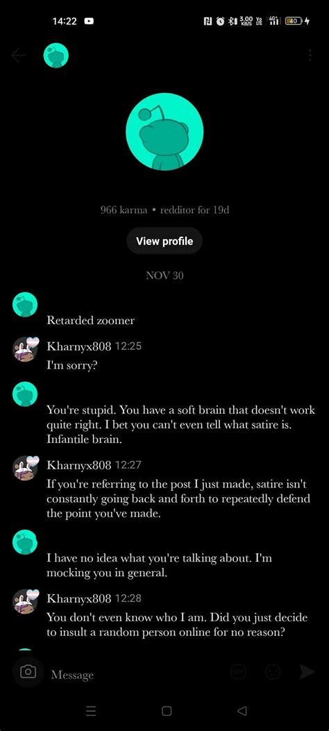 oh look a random person on reddit has messaged me i wonder what