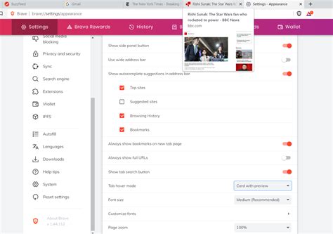 Preview For A Hovered Over Tab Is Not Shown When Card With Preview Is