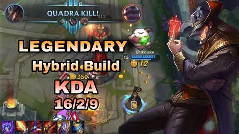 TWISTED FATE WILD RIFT BUILD GAMEPLAY YouTube