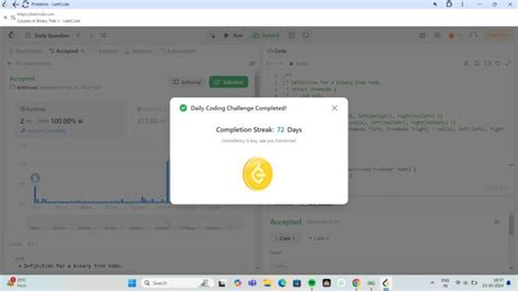 Kriti Tiwari On Linkedin Day92 100daysofcodingchallenge Leetcode