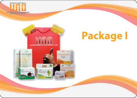 UNO International Corporation UNO Product Packages