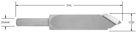 Latch Bore Bit Slat670 C T 7 8 Latch Bit W 1 2 Shk X W O Flat