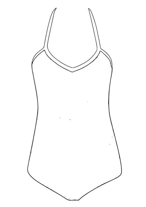 Coloriage Maillot De Bain Img 28812