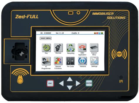 Zed Full Obd2 Key Programmer Includes 1 Year Subscription For Obd2