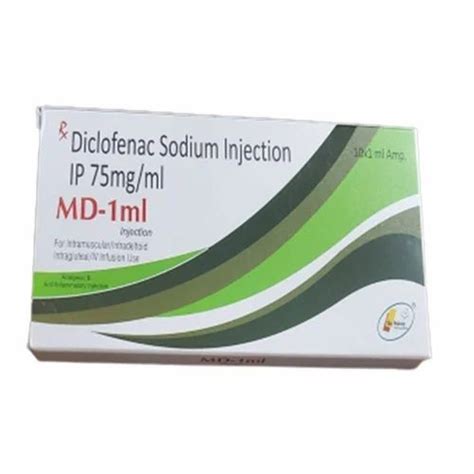 Diclofenac Sodium Injection IP Packaging Size X Ml Amq At Best Price In Tirupati