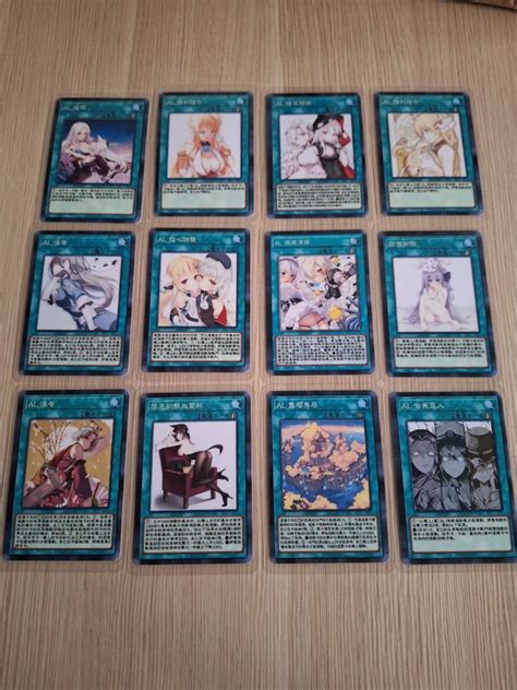 Custom Laminated Yugioh Azur Lane Cards Hobbies And Toys Toys And Games