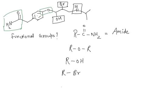 Solved A Identify The Functional Group Labeled 1 In Structure I B Identify The Functional