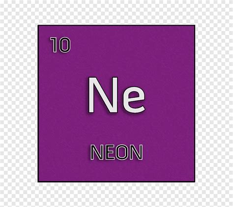 Tabel Periodik Unsur Kimia Neon Desktop Simbol Simbol Bermacam Macam