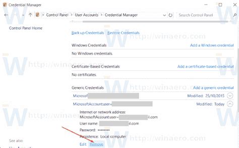 Fix Click Here To Enter Your Most Recent Credential In Windows 10