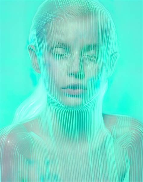 Premium Ai Image A Woman With Her Eyes Closed And The Word S On