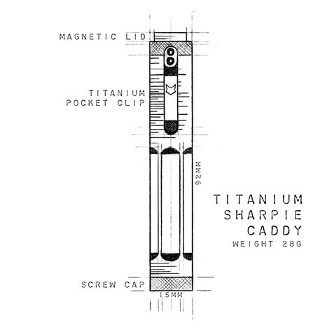Wrap Your Sharpie Mini In Titanium