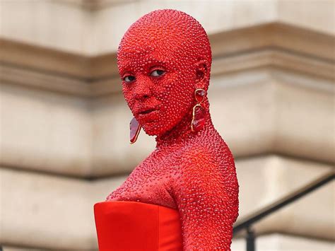Doja Cat Says She Was Super Ill While Wearing Her Viral Red Swarovski Crystal Suit At Paris