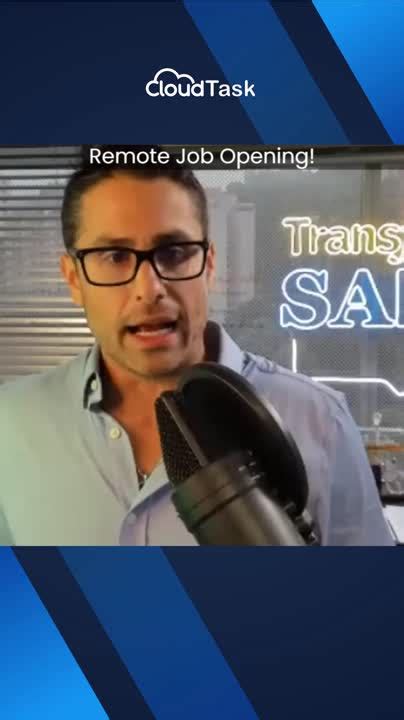 Cloudtask On Linkedin Remotework Customersuccessmanager Openforwork