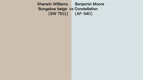 Sherwin Williams Bungalow Beige Sw 7511 Vs Benjamin Moore