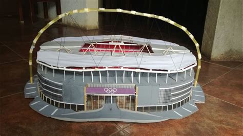 Como Hacer Un Estadio De F Tbol Wembley Diy Estadios Miniatura