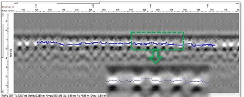 Reinforcement Picking Of Radargram Using Autofill Through Picking Mode Download Scientific