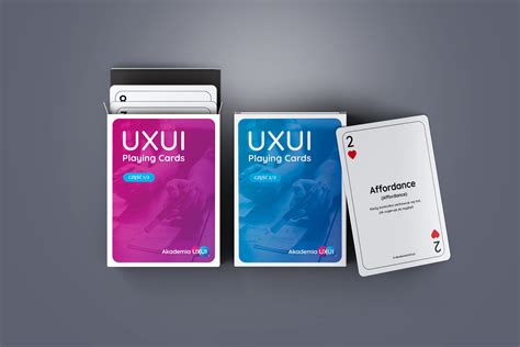 Uxui Playing Cards Akademiauxui® Efektywne Szkolenia I Kursy Ux