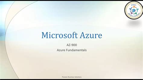 AZ 900 Microsoft Azure Fundamental Session 1 YouTube
