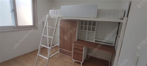 벙커 침대책상 옷장 일체형 침실가구 중고나라