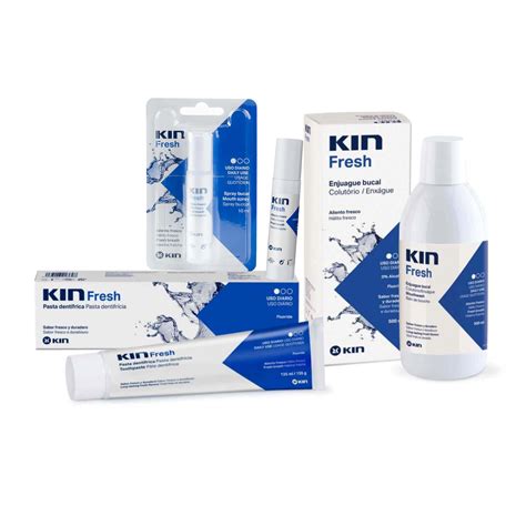 Kin Fresh Toothpaste Mouthwash Mouth Spray Against Bad Breath