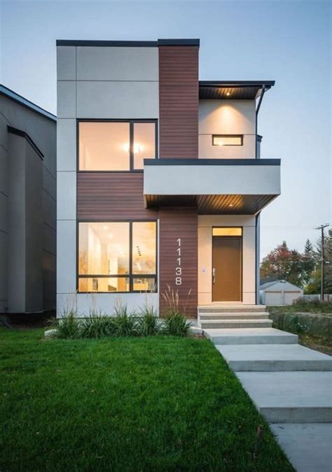 Modern Minimalist Small House Tiny Storey Magzhouse Stunning