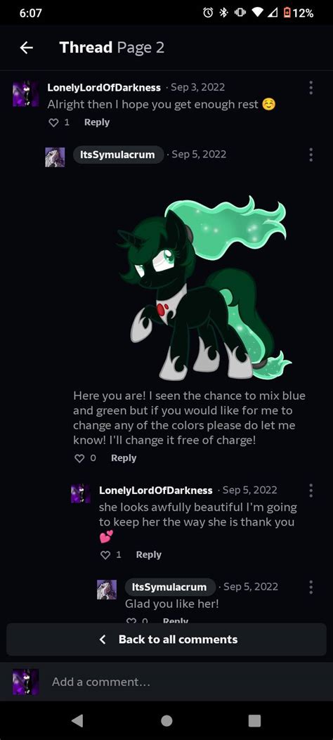 New Mlp Oc I Decided To Post Her With The Messages By