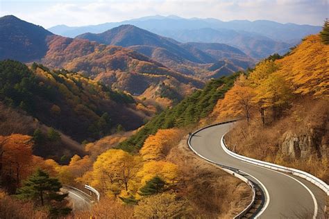 구불구불 한 산길 도로 산 나무 배경 일러스트 및 사진 무료 다운로드 Pngtree