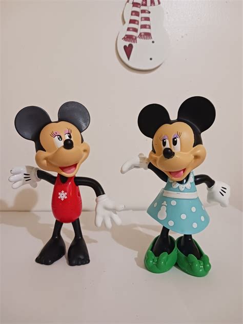 Disney Mickey Mouse And Mini Mouse Figures For Sale Justdisney