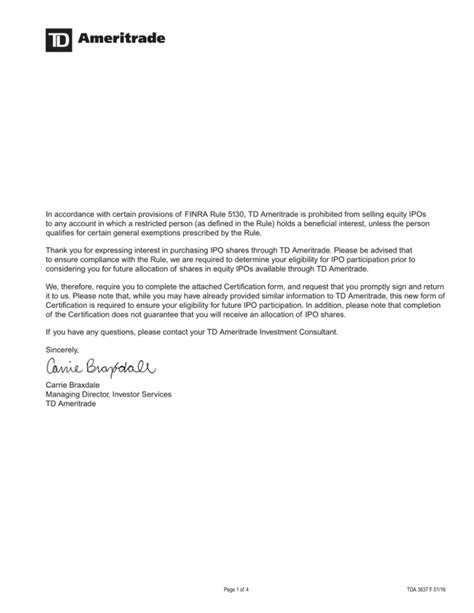 In Accordance With Certain Provisions Of Finra Rule
