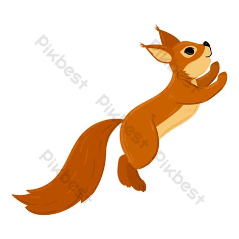 Jumping Squirrel Clipart Png Images Psd Free Download Pikbest